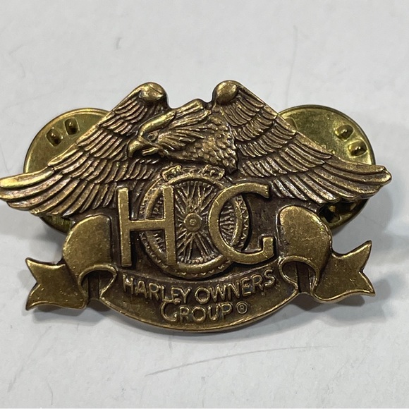 Harley-Davidson | Accessories | Vtg Harley Davidson Pin Hog 983 Harley ...